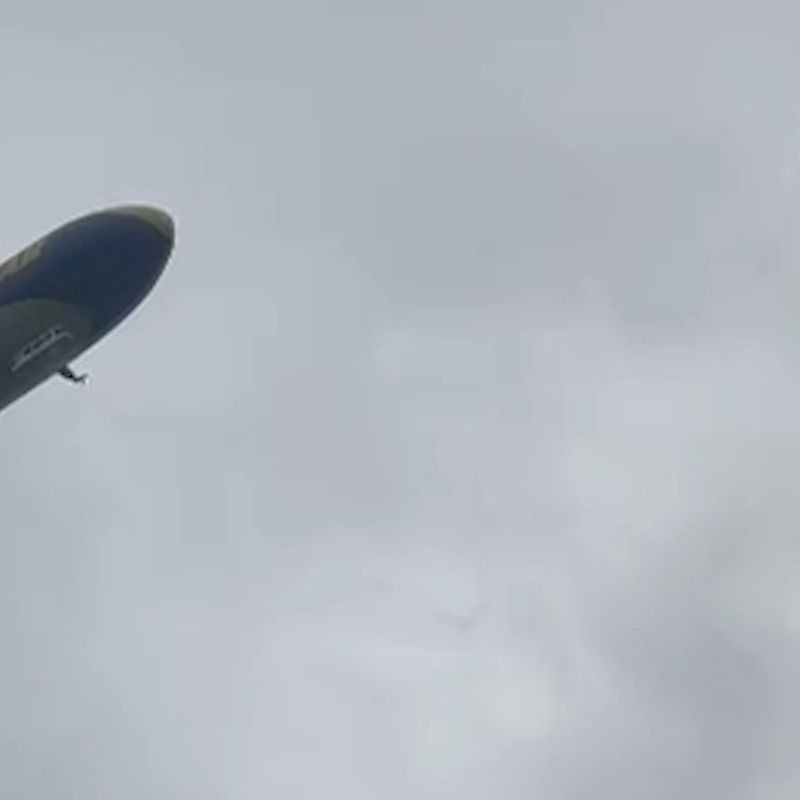 Duitse zeppelin boven Midden-Limburg trekt bekijks - L1 Nieuws