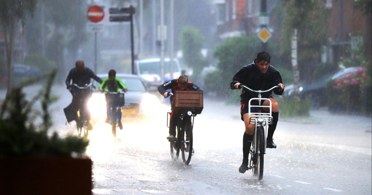 Hagel, veel regen, stevig onweer en zware windstoten in aantocht; KNMI waarschuwt - Omroep West