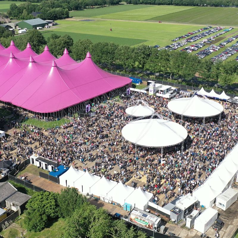 Bluesfestival Grolloo ondergaat metamorfose: tent en entree zien er ...