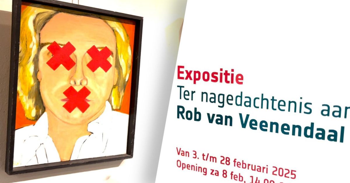 Kunstenaar Rob krijgt na zijn tragische dood een expositie - Omroep ...