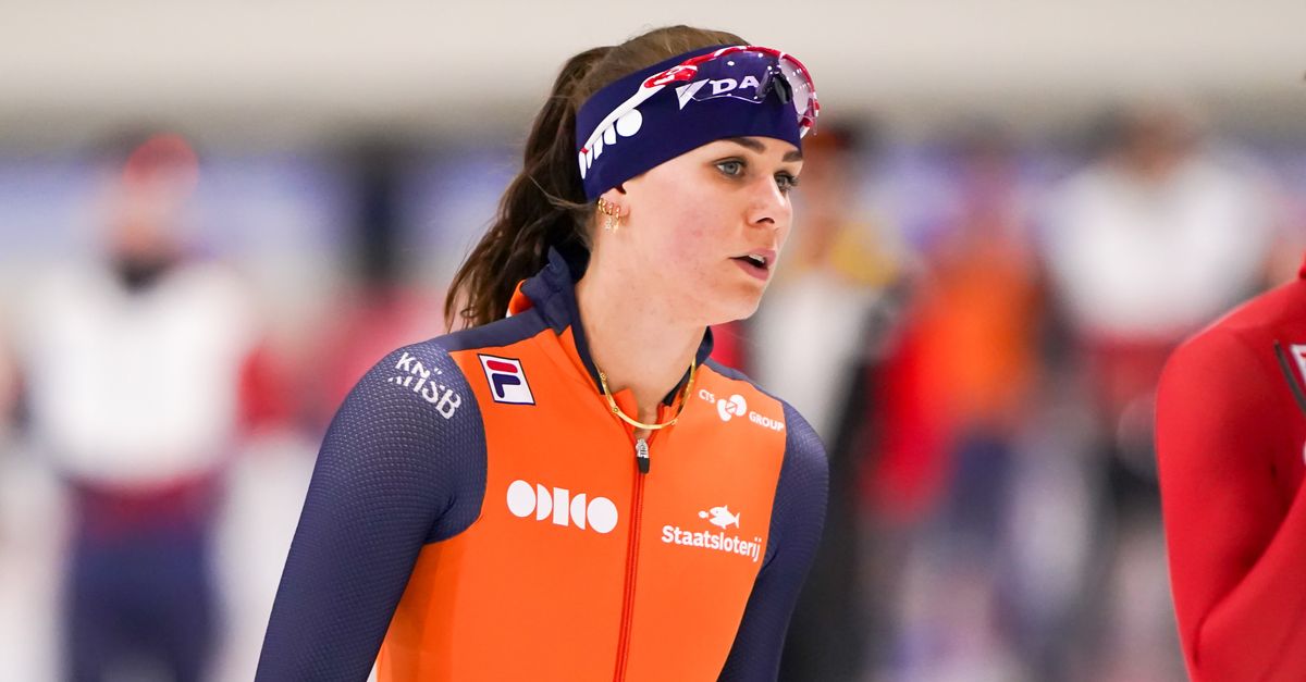 Anna Boersma schaatst tussen de wereldtop: "Dit is echt een droom ...