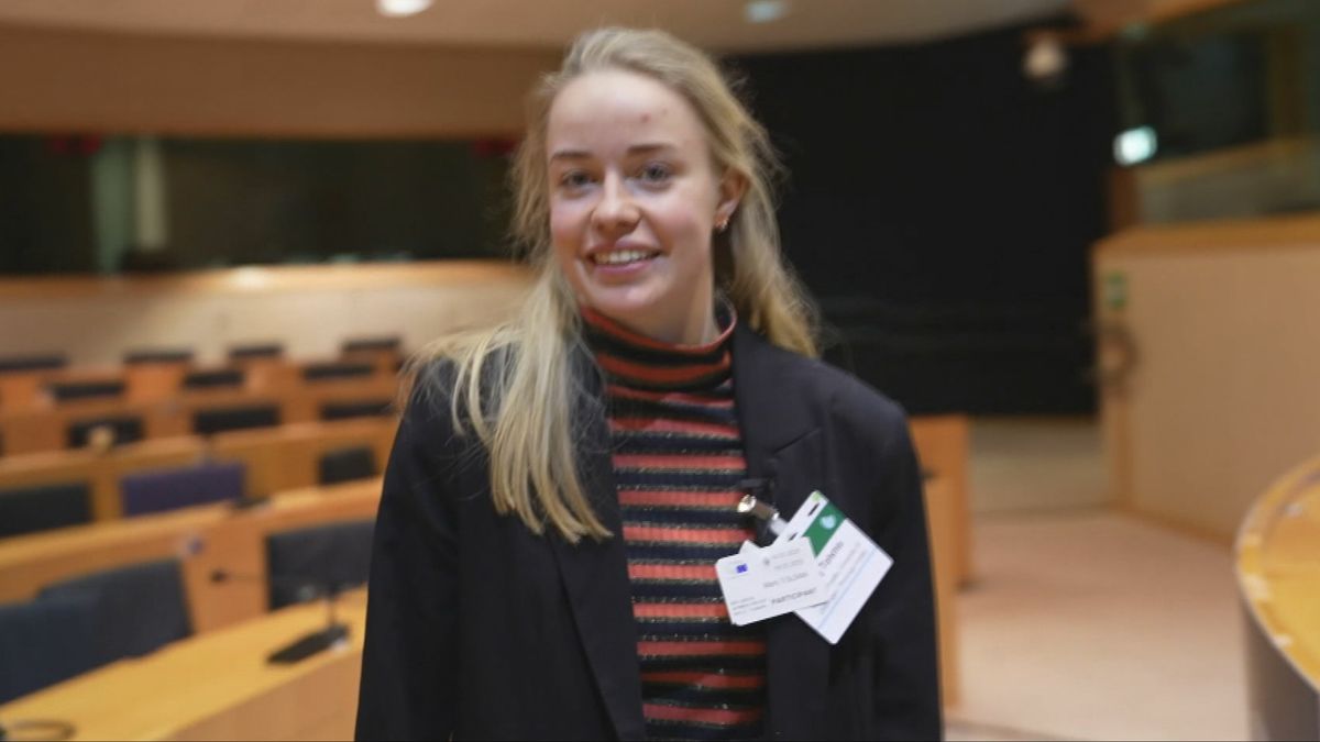 Marij Tolsma (20) uit Winsum mocht meepraten in Europa: "Het gaat om ...
