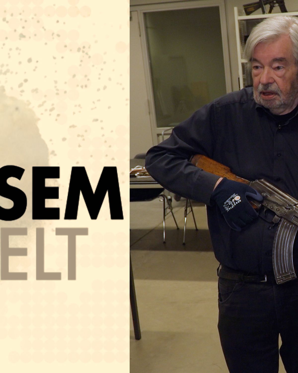 Maarten van Rossem krijgt unieke rondleiding in depot Militair Museum ...