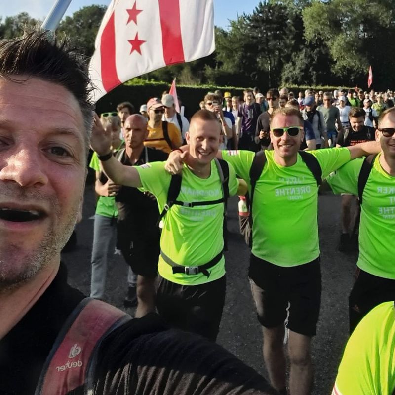 Jos Luten in de Vierdaagse: Been voor been, dan kom je er wel - RTV Drenthe