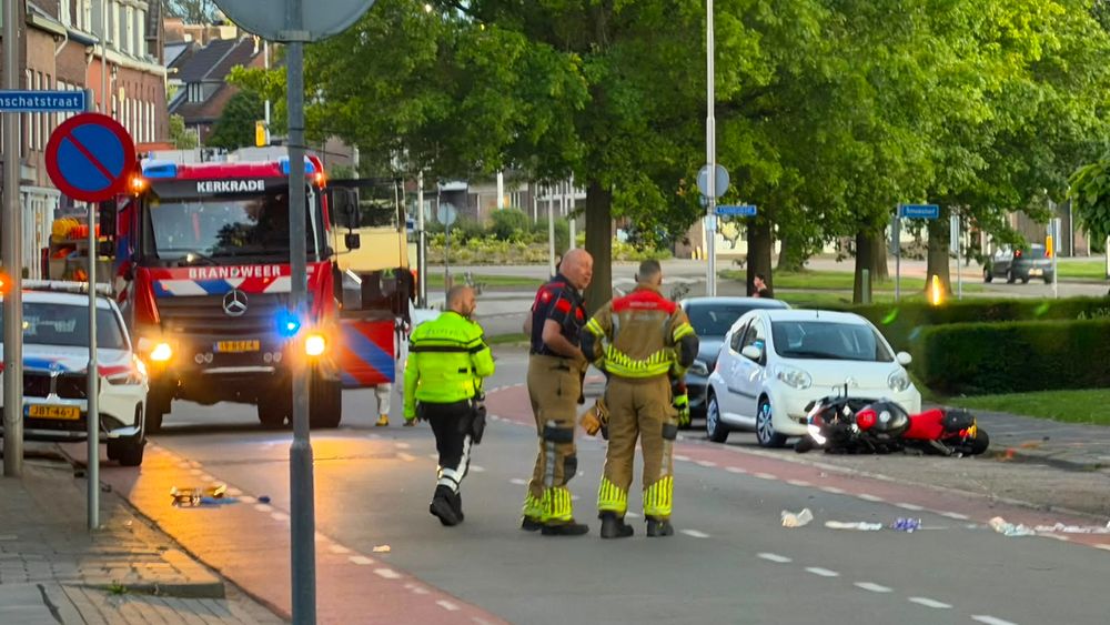 Motorrijder ernstig gewond na ongeval in Kerkrade - L1 Nieuws