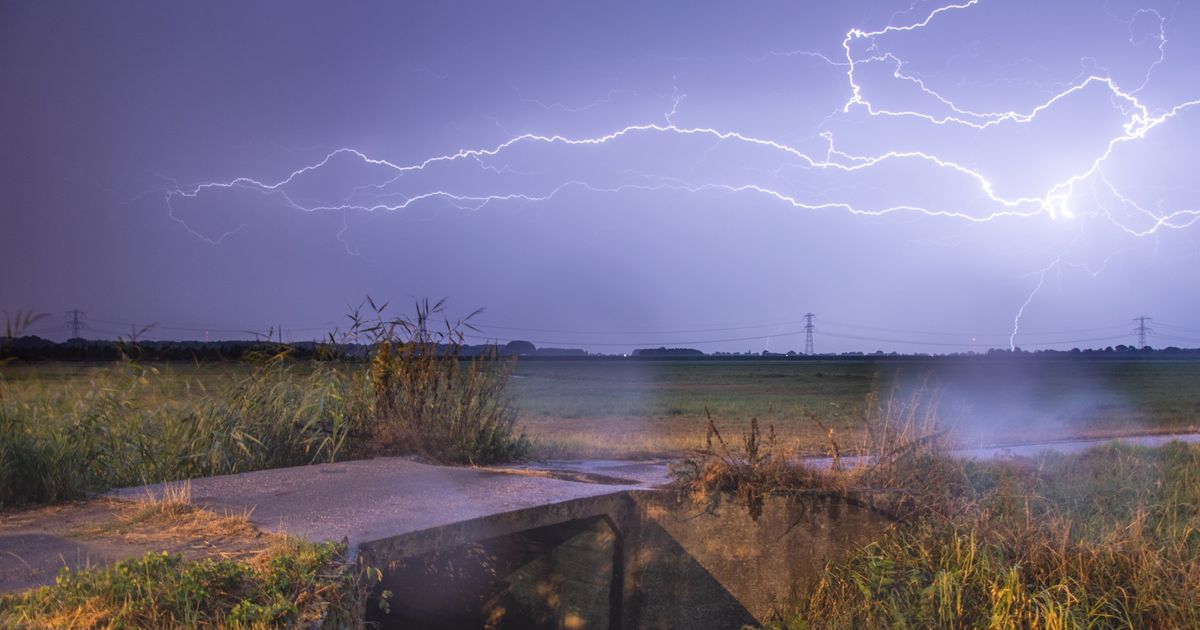 Code geel: vanmiddag en vanavond kans op onweer in Utrecht - RTV Utrecht