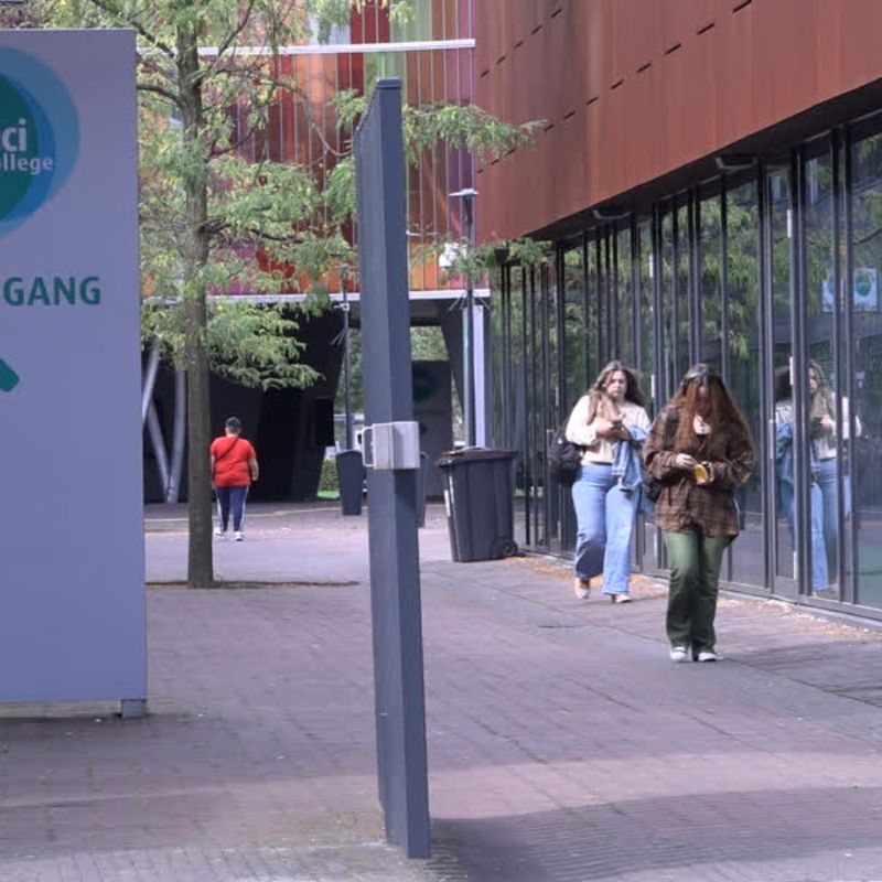 Conflict tussen school en student leidt tot extra beveiliging - Rijnmond