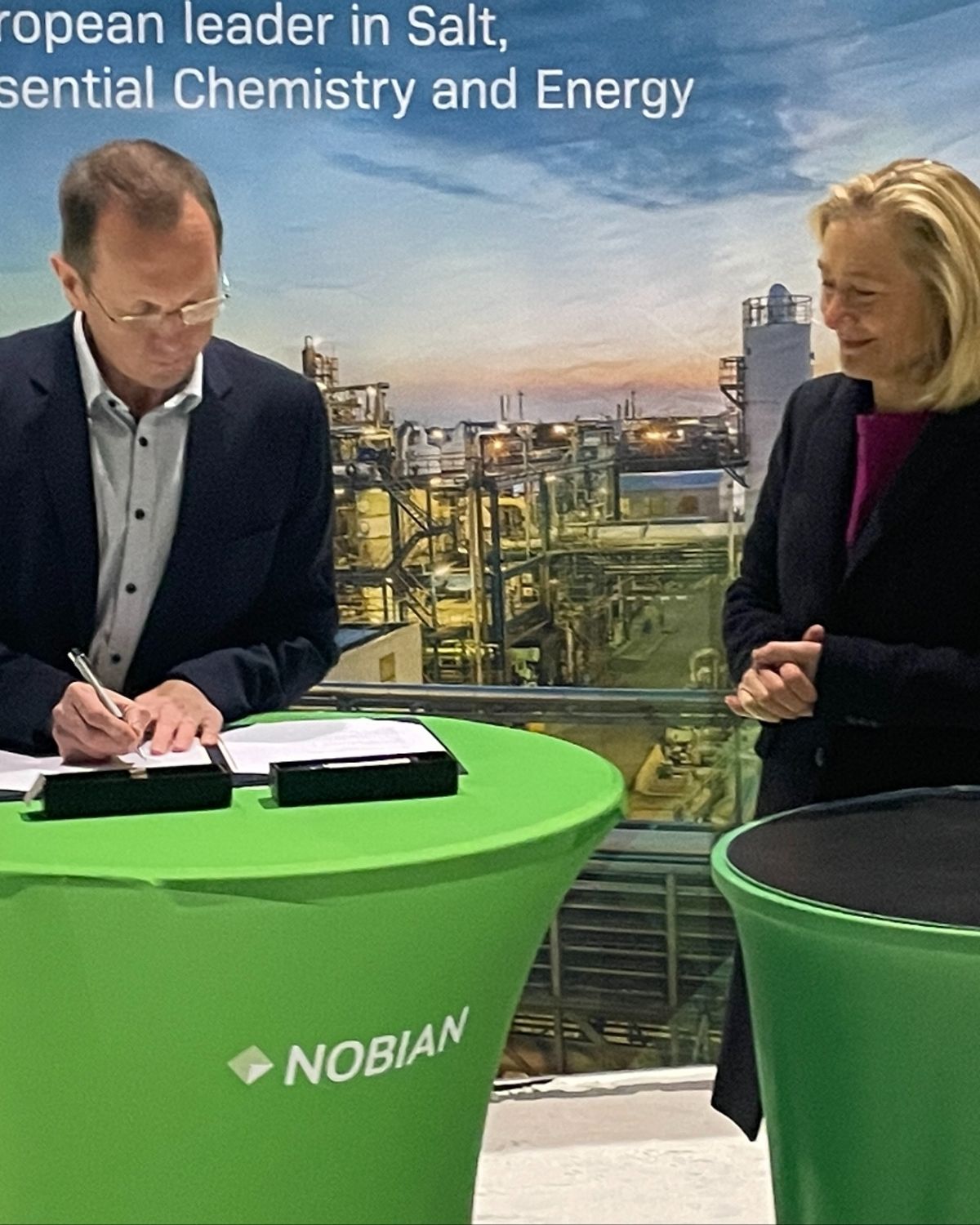 Nobian maakt als eerste bedrijf bindende afspraken met overheid over ...