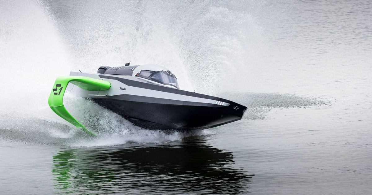 Deze elektrische speedboot is straks voor het eerst in Rotterdam te ...