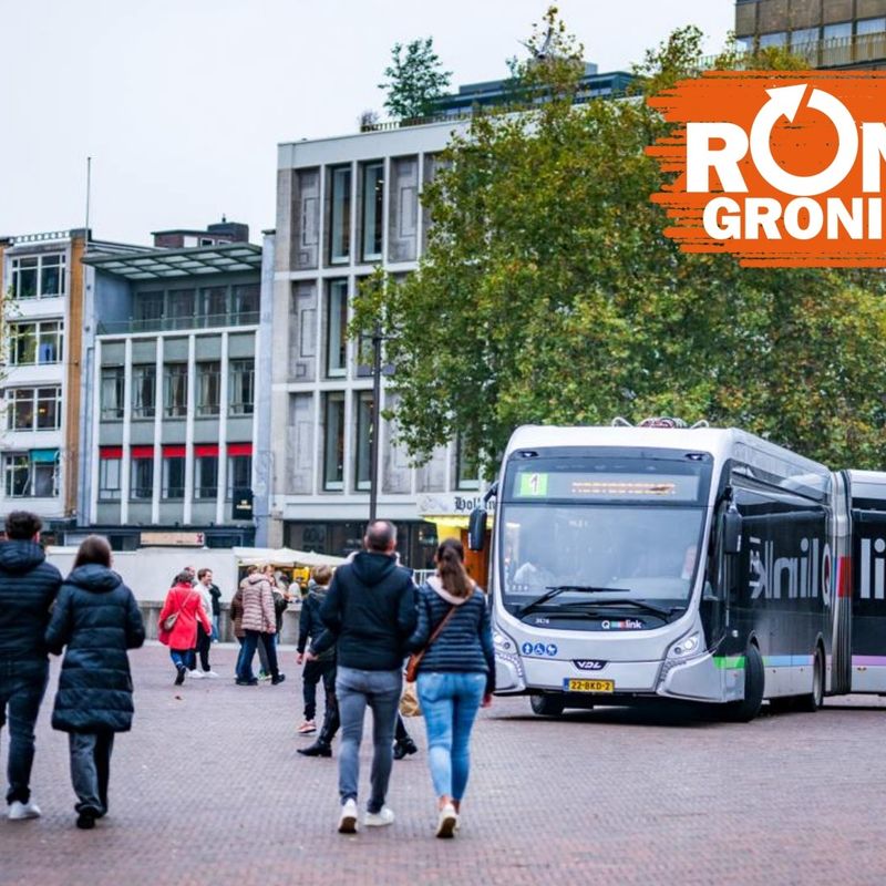 Rondje Groningen: De bus is weer terug op de Grote Markt - RTV Noord