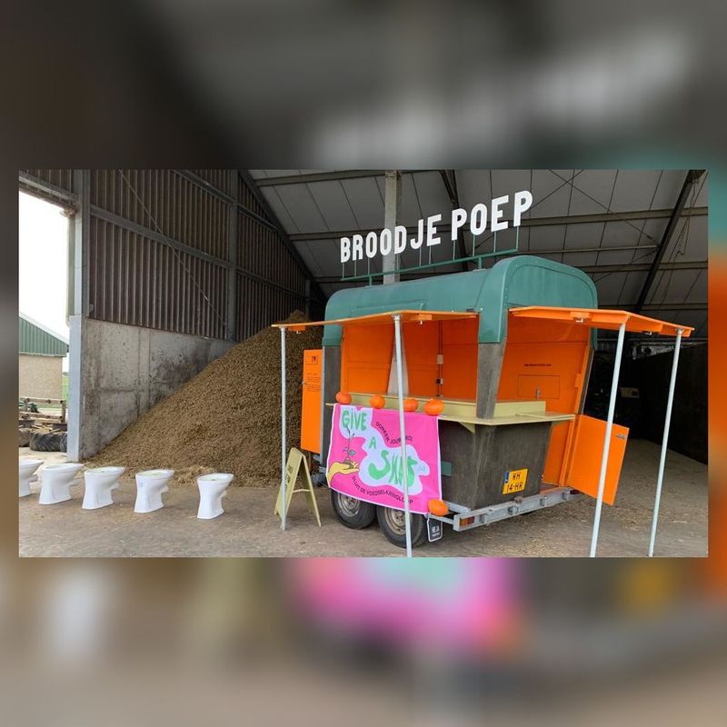 Tour de Poep wil kunstmest vervangen door mensenpoep - Omrop Fryslân