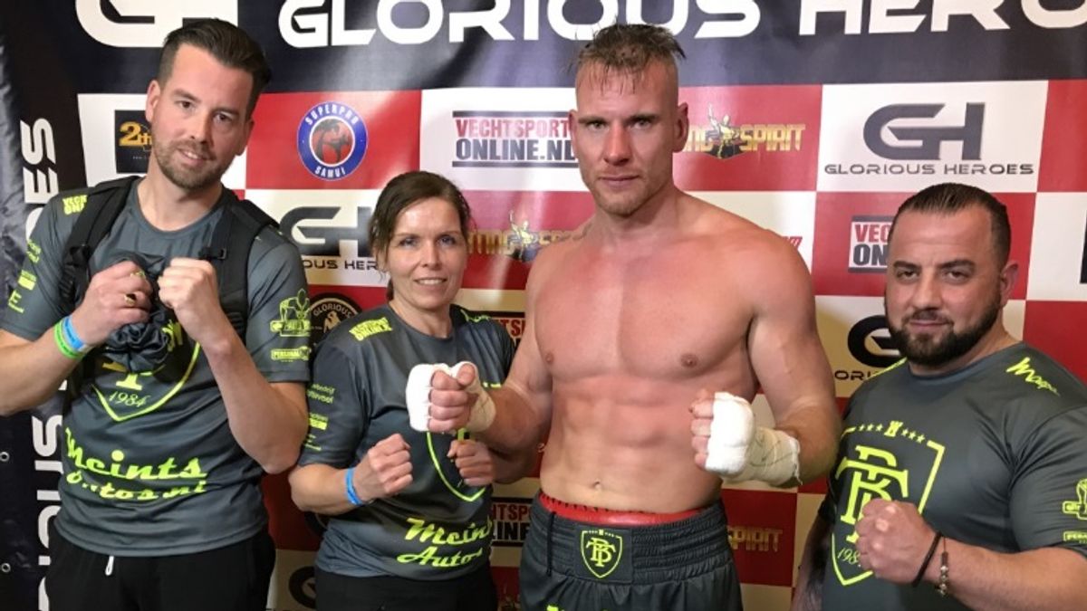 Zonder warming-up tóch winst voor profbokser Ben Tingen - RTV Drenthe