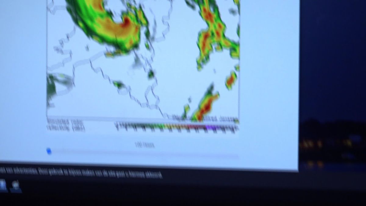 Weerman Hans Nienhuis over storm Poly - RTV Drenthe