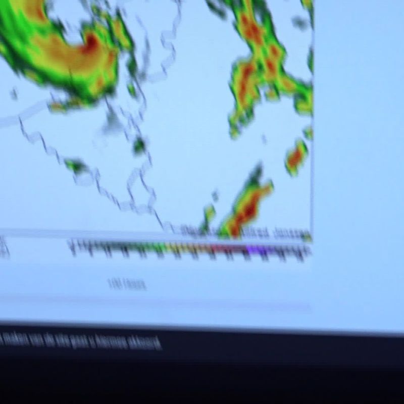 Weerman Hans Nienhuis over storm Poly - RTV Drenthe