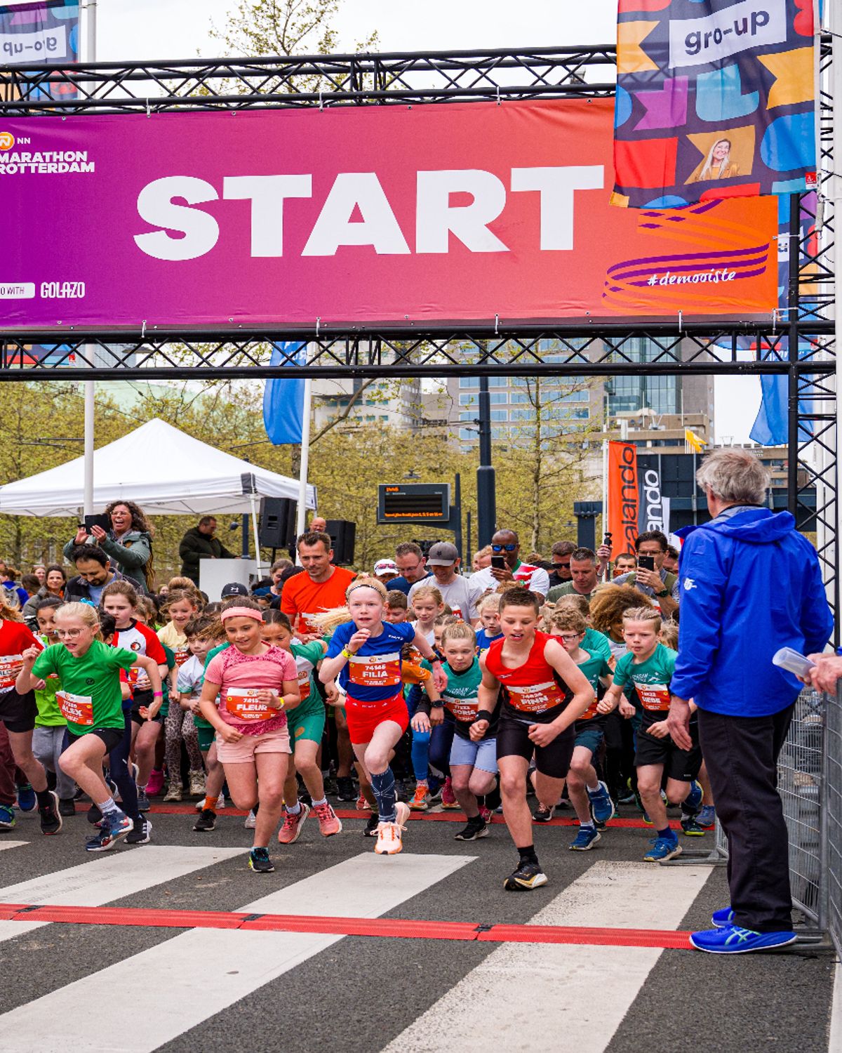 Rotterdam warmt op voor de marathon: Kids Run en Rotterdam Walk - Rijnmond