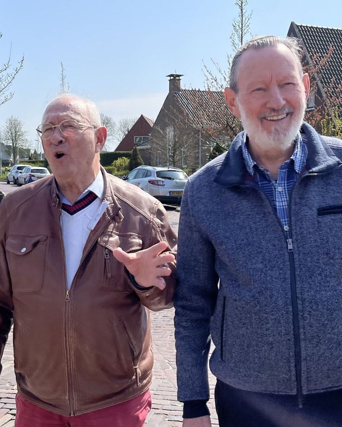Onderduikers Jaap en Sal Roos terug in Ferwert: "Dankzij de mensen hier ...