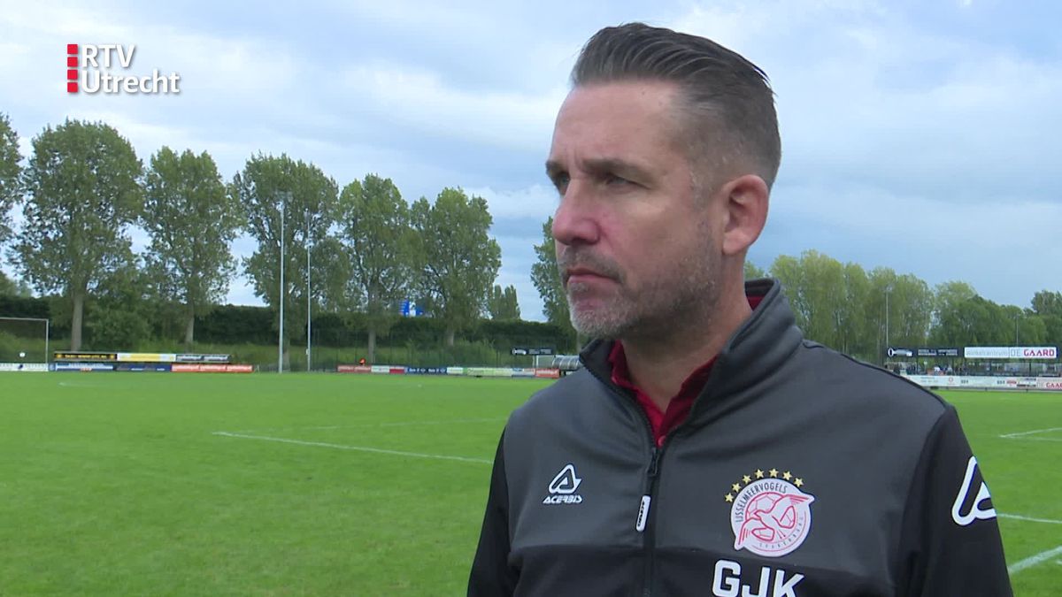 Trainer Gert Jan Karsten (IJsselmeervogels): 'Na dit gelijkspel ...