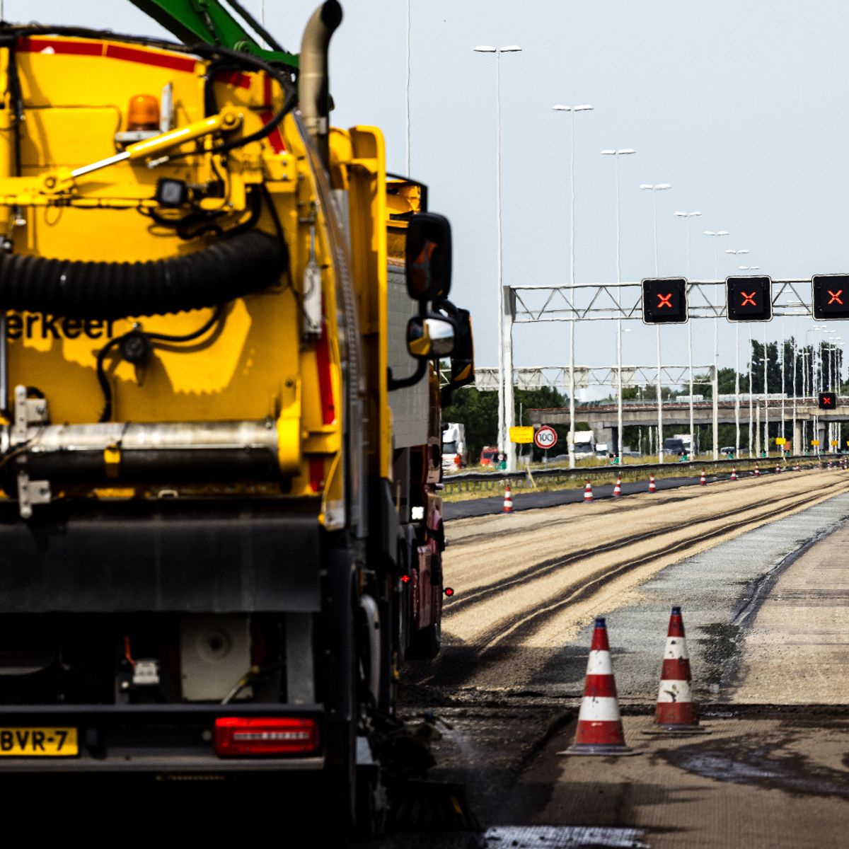 A12 van Veenendaal naar Utrecht dicht, uur vertraging voor ...