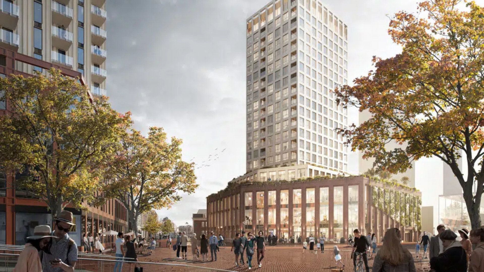 Herkenbare flat naast Leiden CS is weg: 'Ik heb alles zien veranderen ...