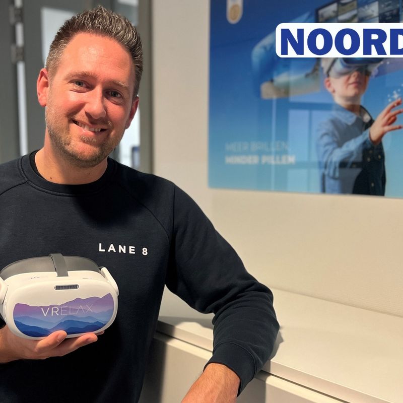 VRelax bestrijdt pijn en stress met virtual reality: ‘Meer brillen en ...