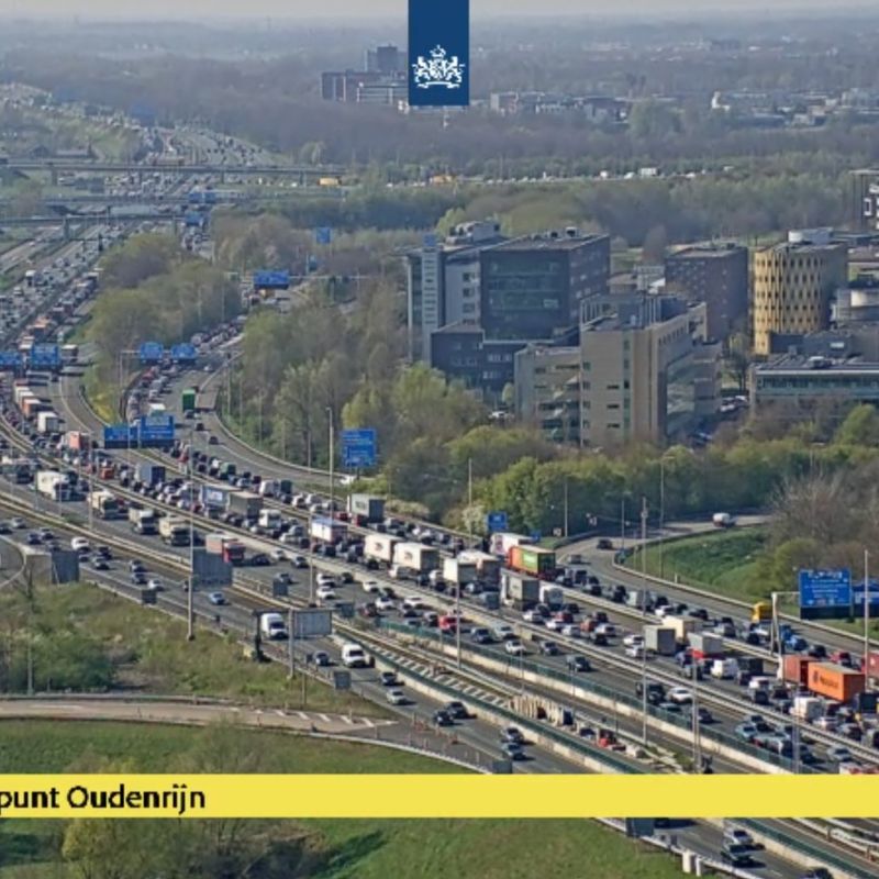 A12 bij Oudenrijn weer open na ongeluk, vertraging voorbij - RTV Utrecht