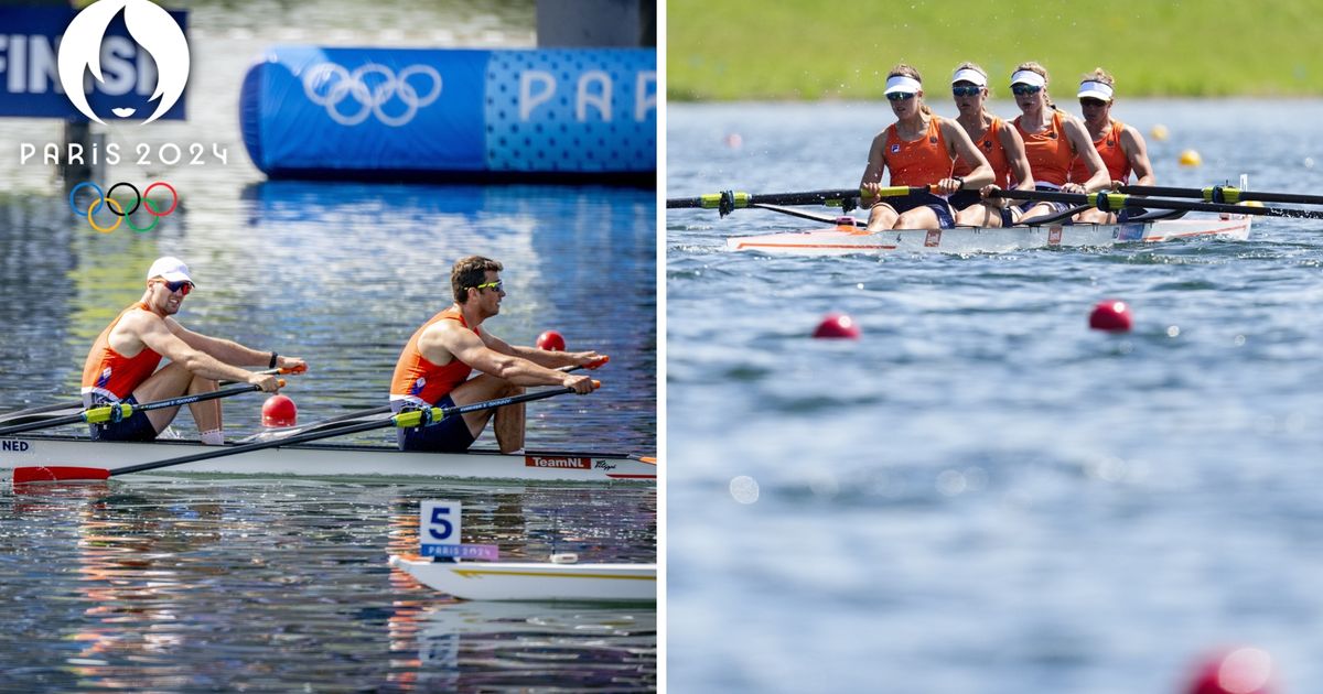Onze olympiërs op dag 7: Twellaar en Oldenburg roeien voor goud, Van ...