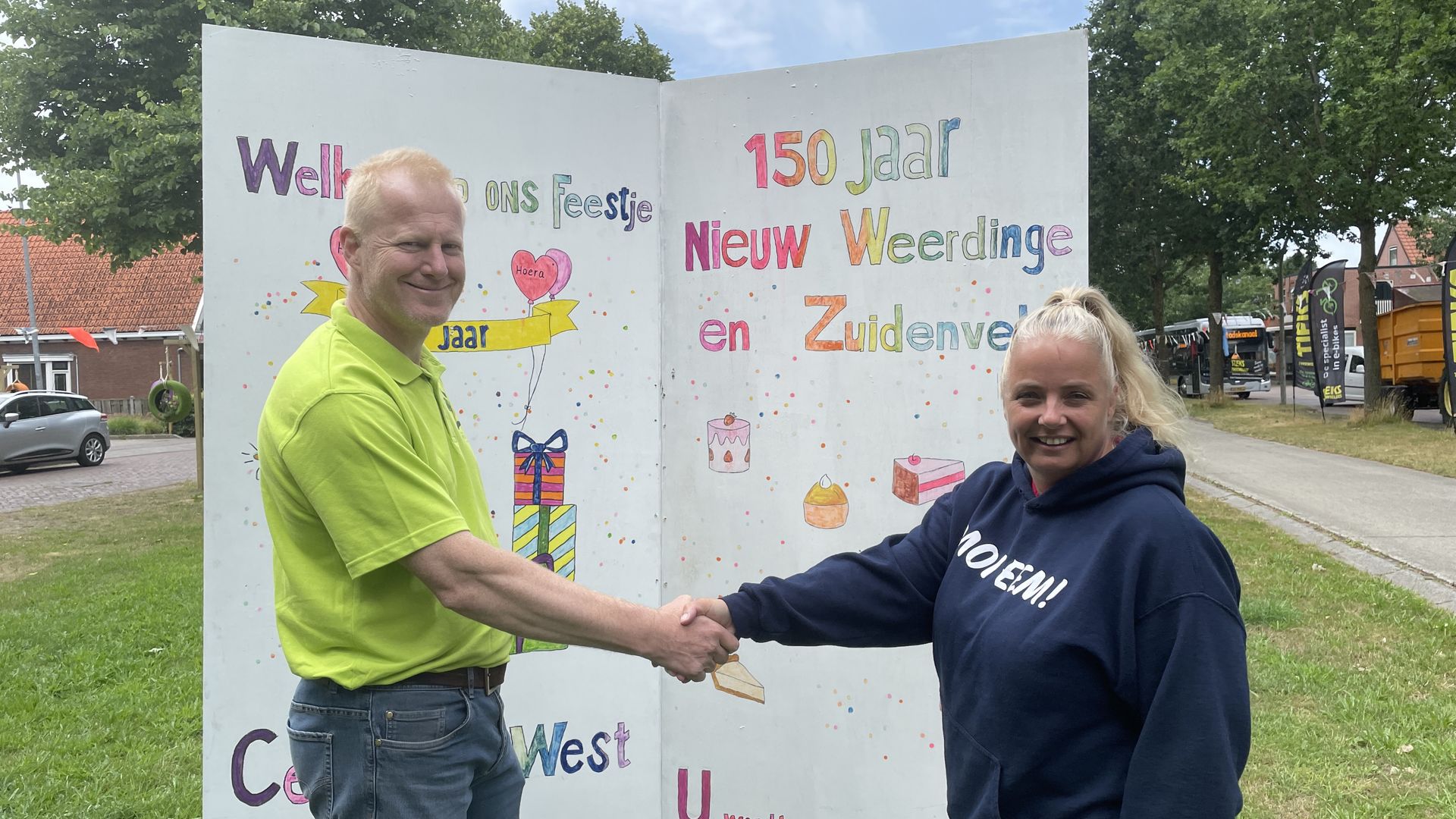 Nieuw-Weerdinge zet puntjes op de i voor dubbelfeest - RTV Drenthe