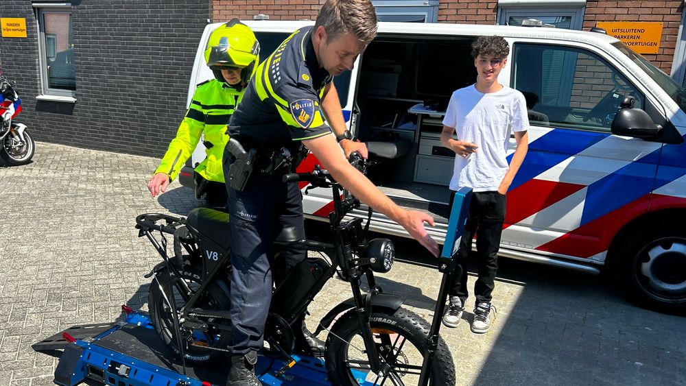 Te hard op de fatbike? Met deze nieuwe rollerbank hoopt de politie dat ...