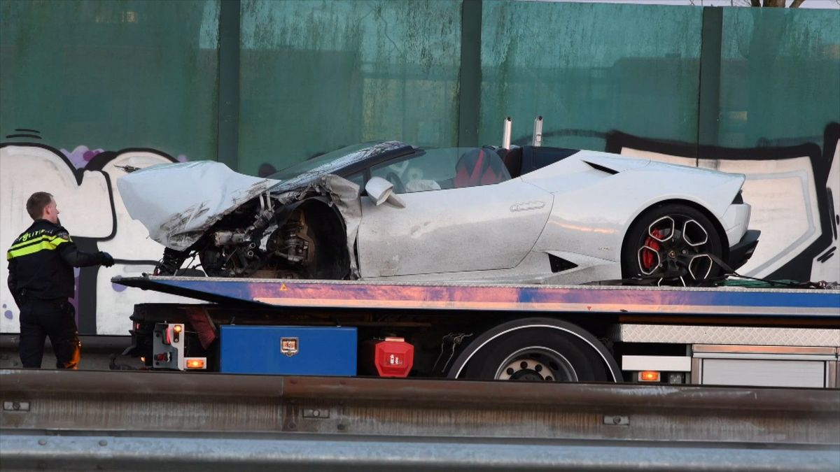 Huurder gecrashte Lamborghini moet binnen een maand twee ton betalen ...
