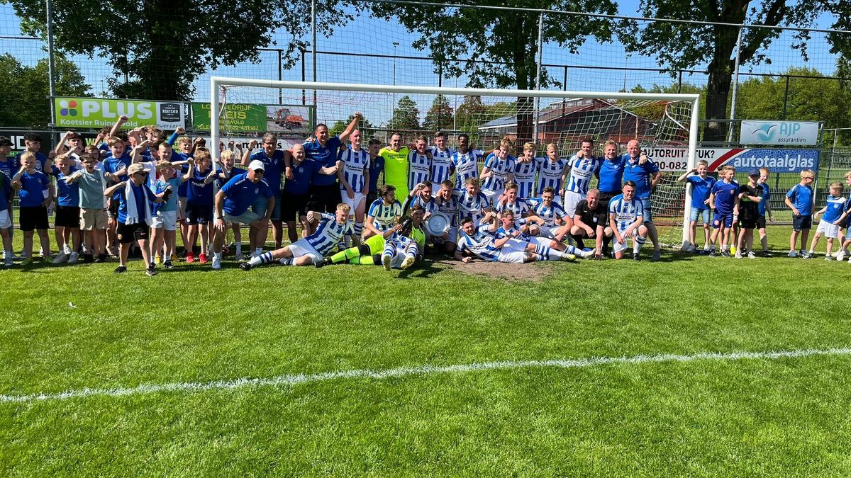 Raptim kroont zich tegen Ruinerwold tot kampioen - RTV Drenthe