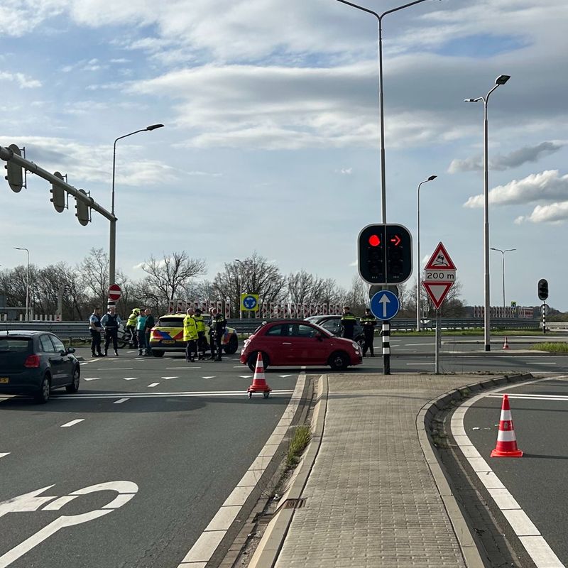 Lange file A76 door ongeval bij Nuth - L1 Nieuws