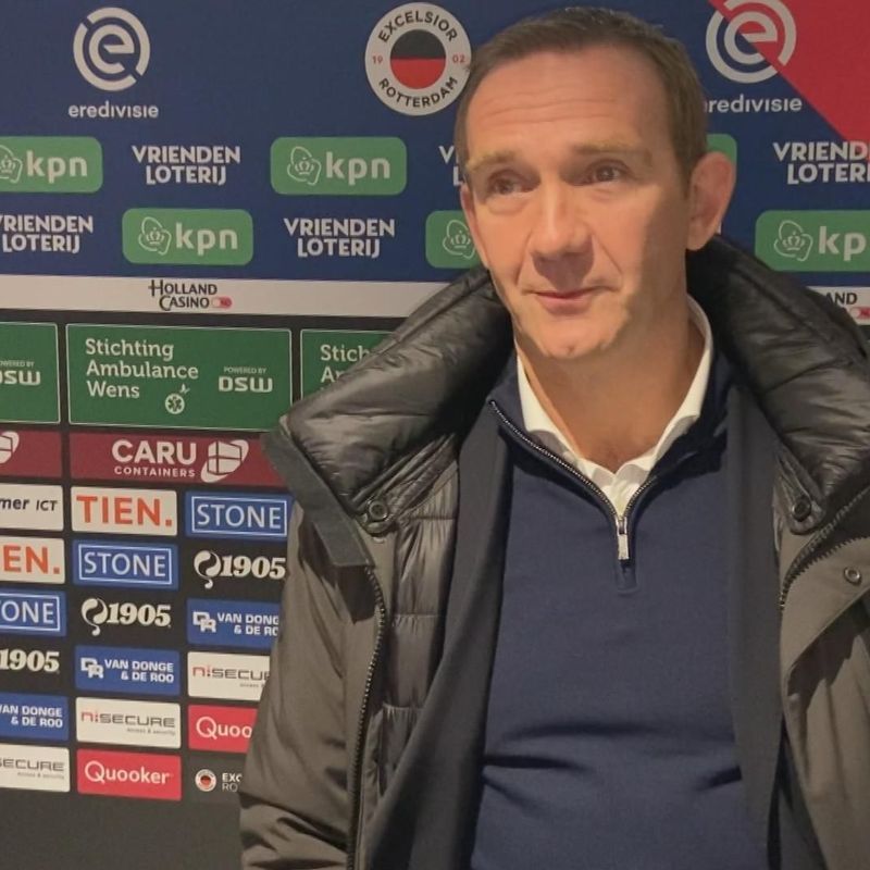 Heerenveen-directeur Ferry de Haan is blij en opgelucht met zege op ...