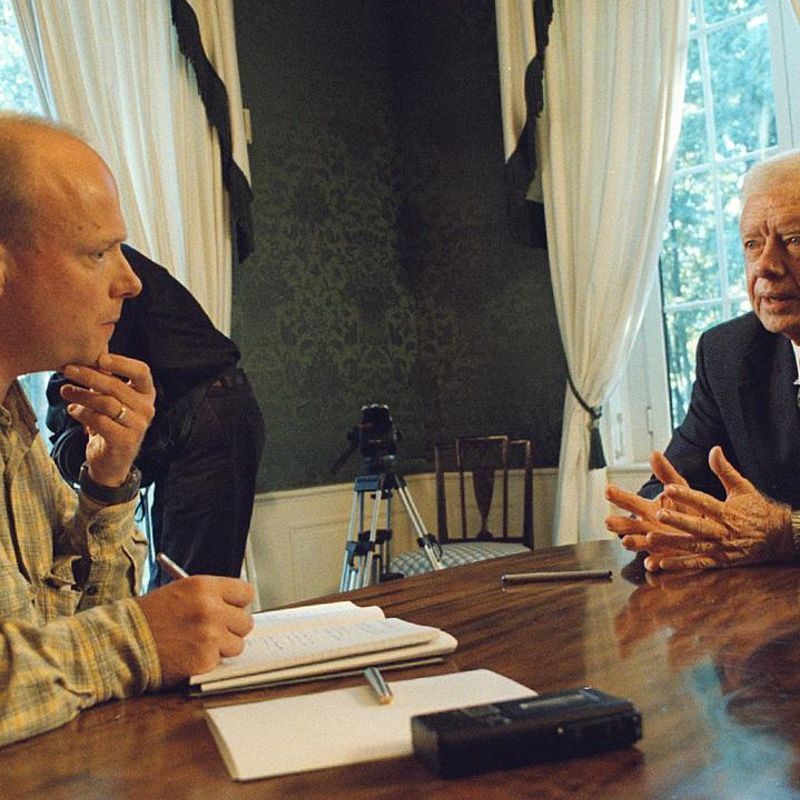Deze Zwolse journalist interviewde president Jimmy Carter: "Ik was ...
