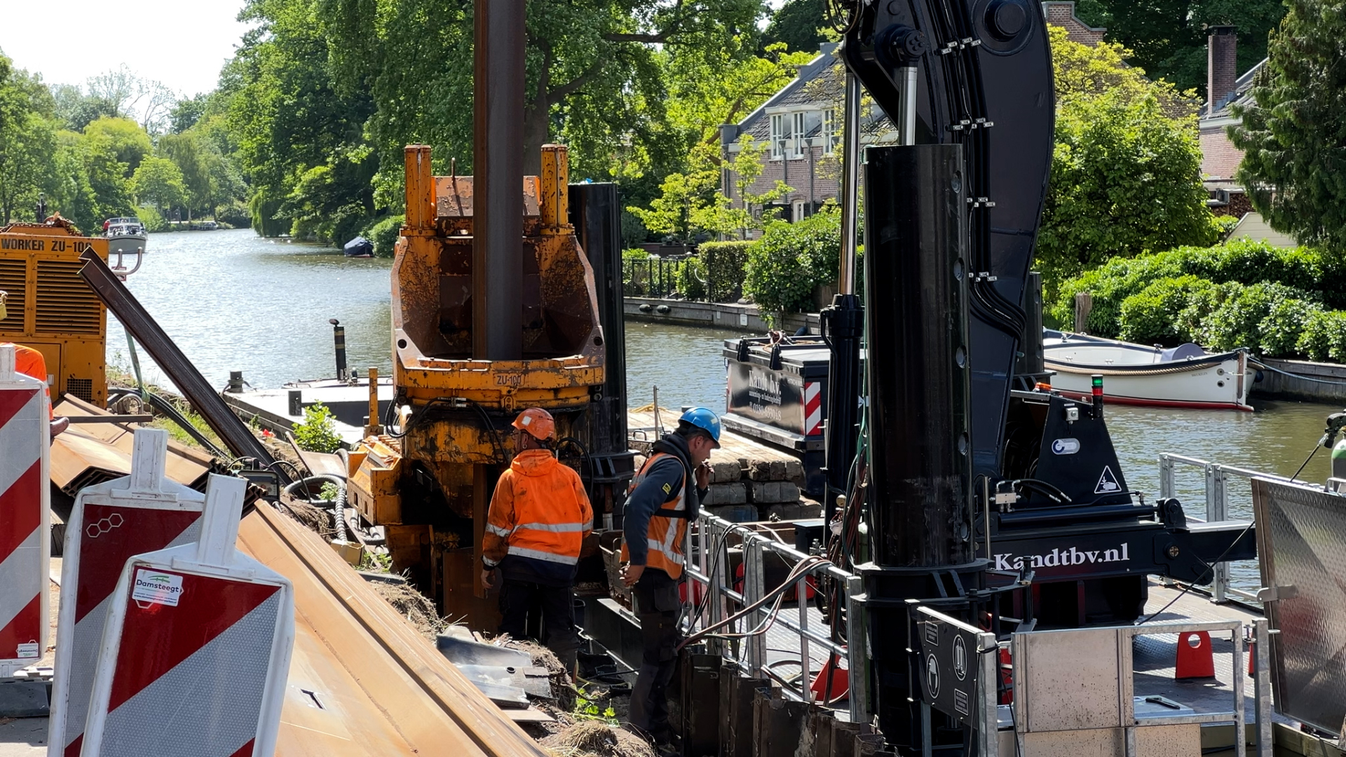 Herstel Zandpad Breukelen eindelijk begonnen, maar bewoners zijn nog ...