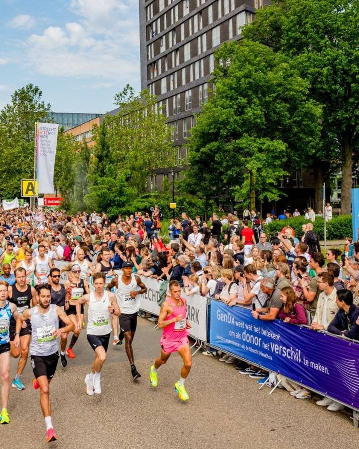 Utrecht Marathon gestart, met nieuw parcours door Houten - RTV Utrecht