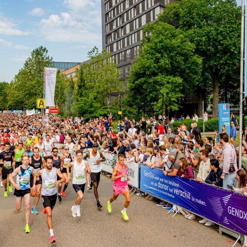 Utrecht Marathon gestart, met nieuw parcours door Houten - RTV Utrecht