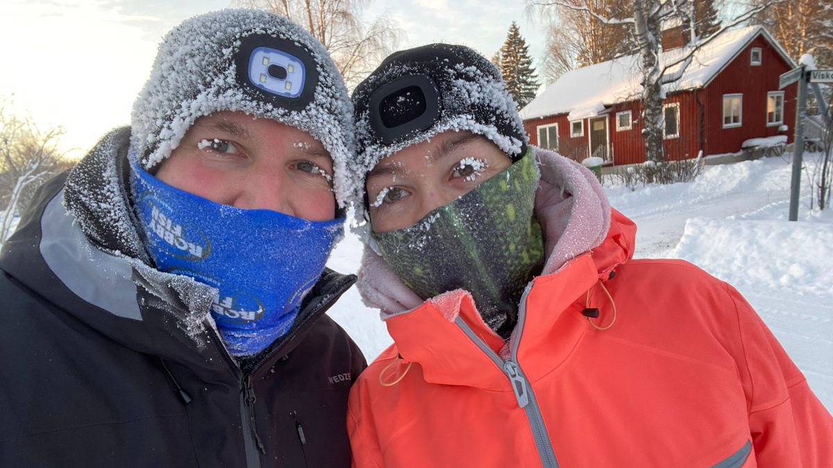 Patrick en Corina leefden afgelopen dagen in -40 graden in Zweden ...