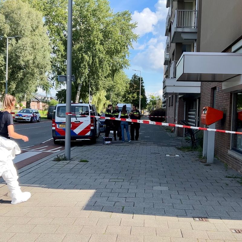 Bewoners flat dodelijke schietpartij: 'Af en toe zien we een emmertje aan een touwtje naar ...