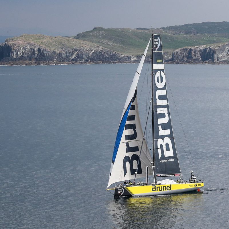 Team Brunel heeft wind in de zeilen tijdens tiende etappe Ocean Race ...