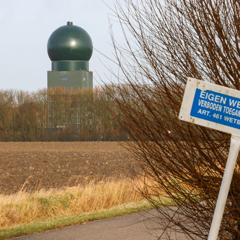 Radar van Wier is stil genoeg en draait weer dag en nacht - Omrop Fryslân