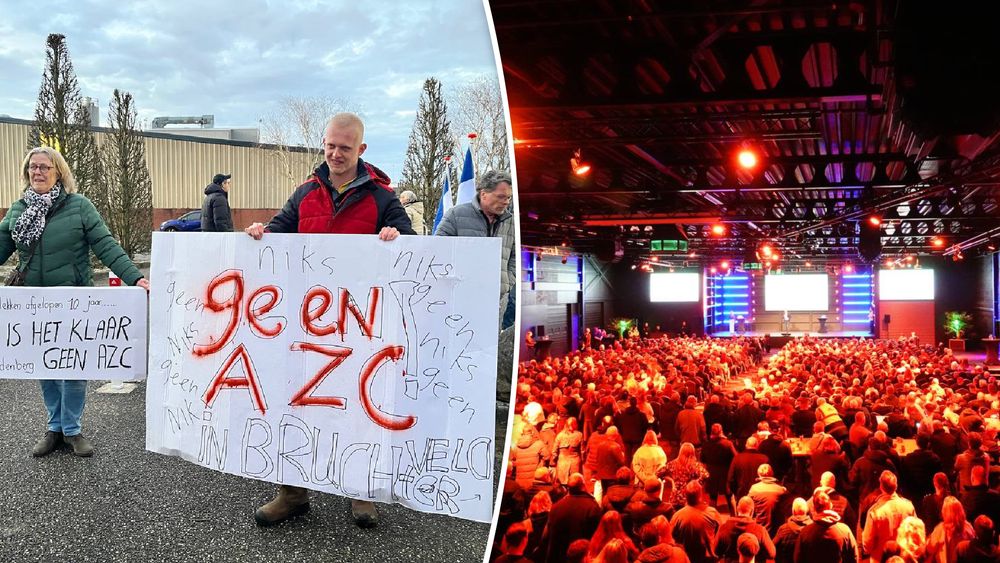 Gemoederen lopen hoog op bij tweede informatieavond over nieuw azc in ...