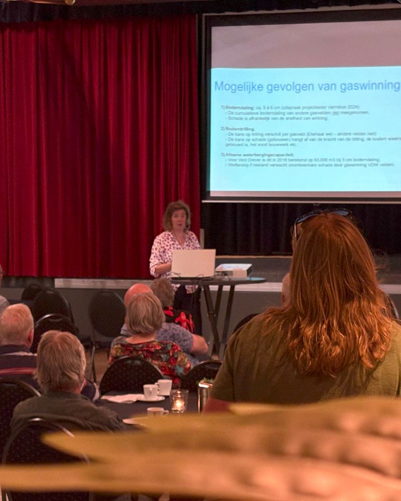 Vledder laat zich bijpraten over plannen gaswinning: 'Kansrijk om in beroep te gaan' - RTV Drenthe