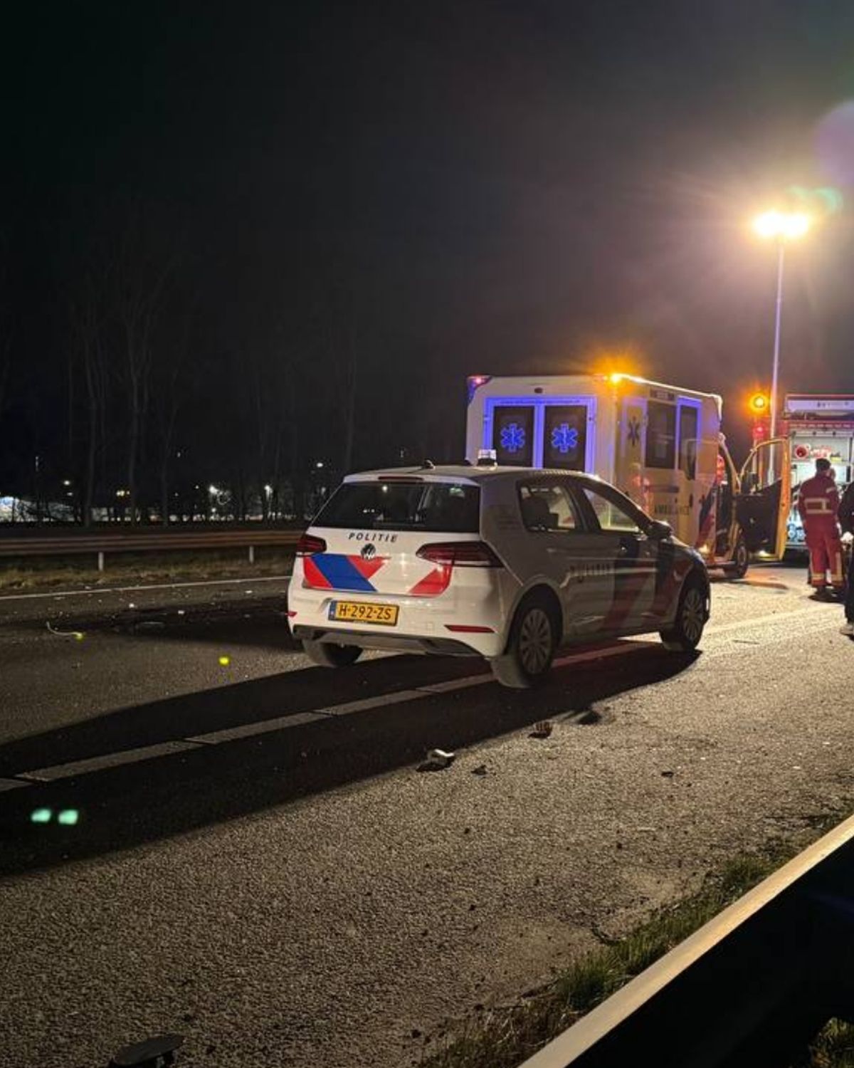 112-nieuws vrijdag 7 februari: A7 afgesloten na ongeluk meerdere auto's • Frontale botsing ...