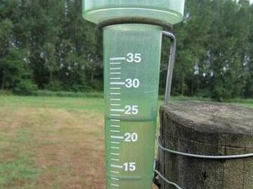 Waarom is een regenmeter van boven breder dan van onder? - Rijnmond