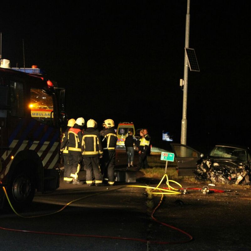 Drie gewonden bij ongeluk A32 bij Meppel (update) - RTV Drenthe