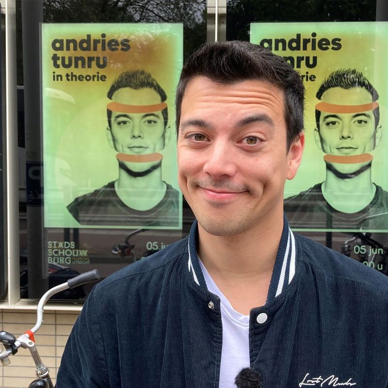 Cabaretier Andries Tunru treedt op in zijn eigen stadsie: 'Voel me ...