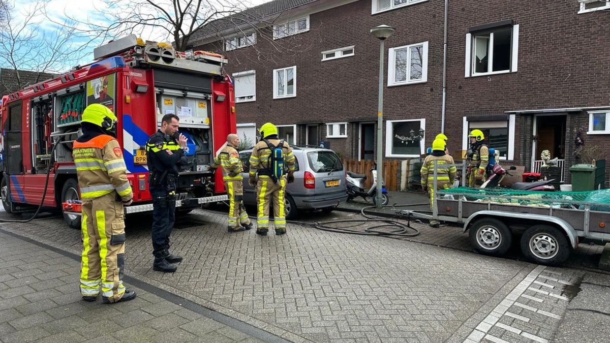 Bewoner aan zuurstof na keukenbrand Maastricht - L1 Nieuws