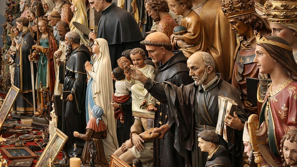 Gert redde Jezus van de rommelmarkt, nu heeft hij 12 vrachtwagens vol ...