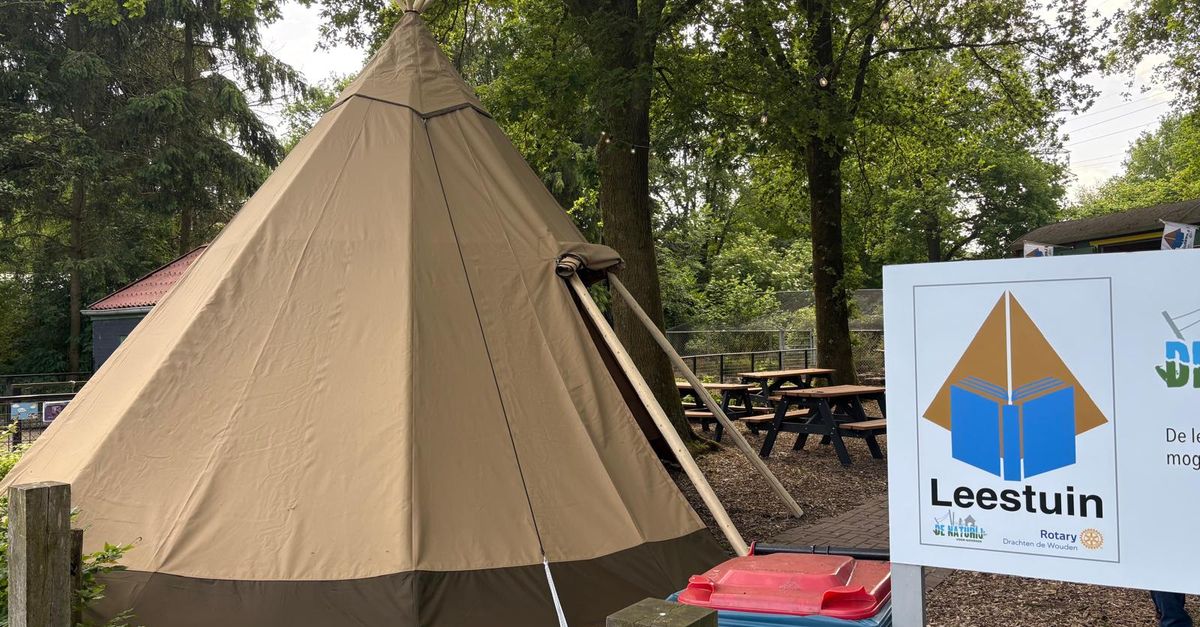 Leestuin moet kinderen bij De Naturij aan het lezen krijgen: "Goede ...