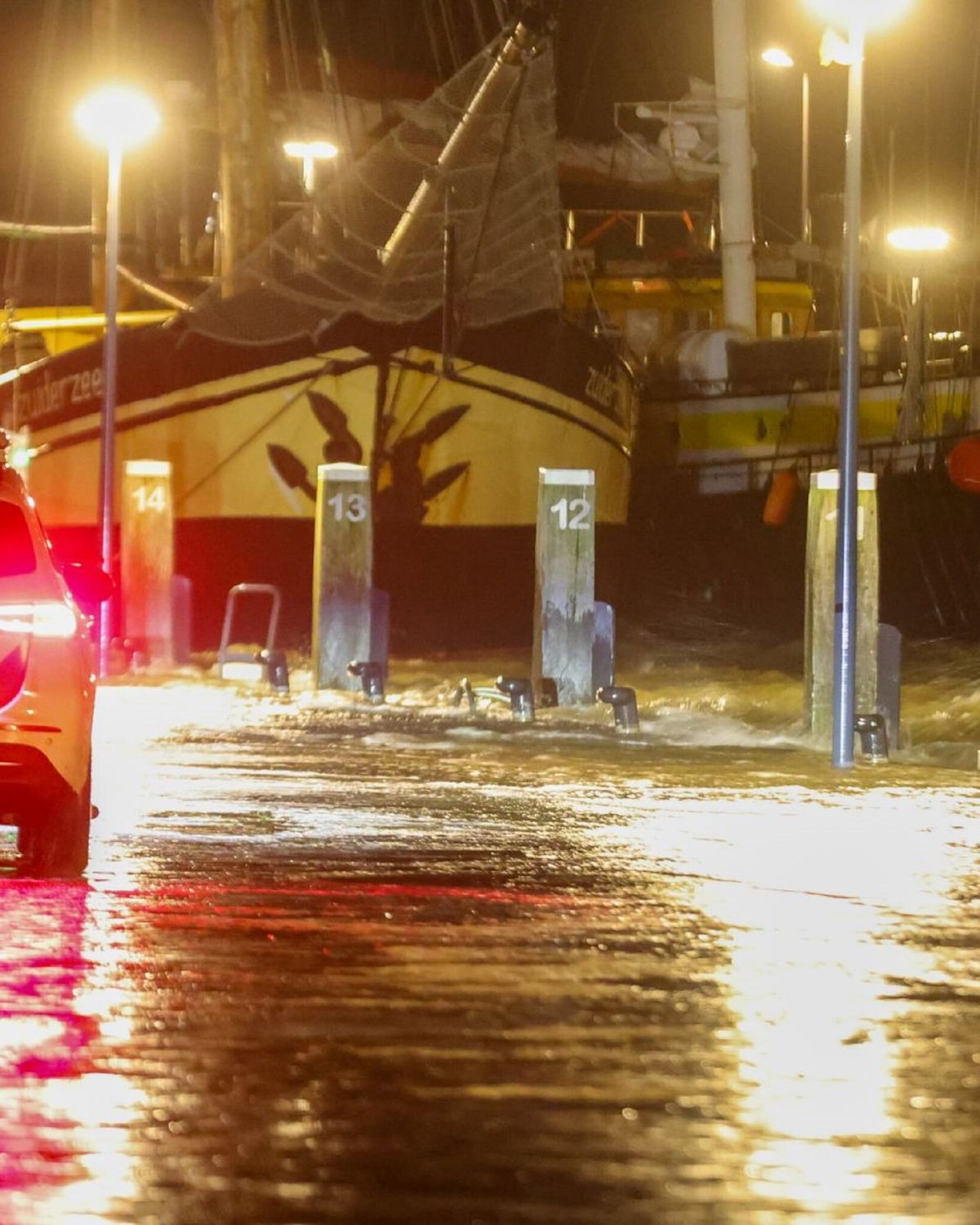 Een onstuimige nacht met veel water: de opmerkelijkste berichten over ...